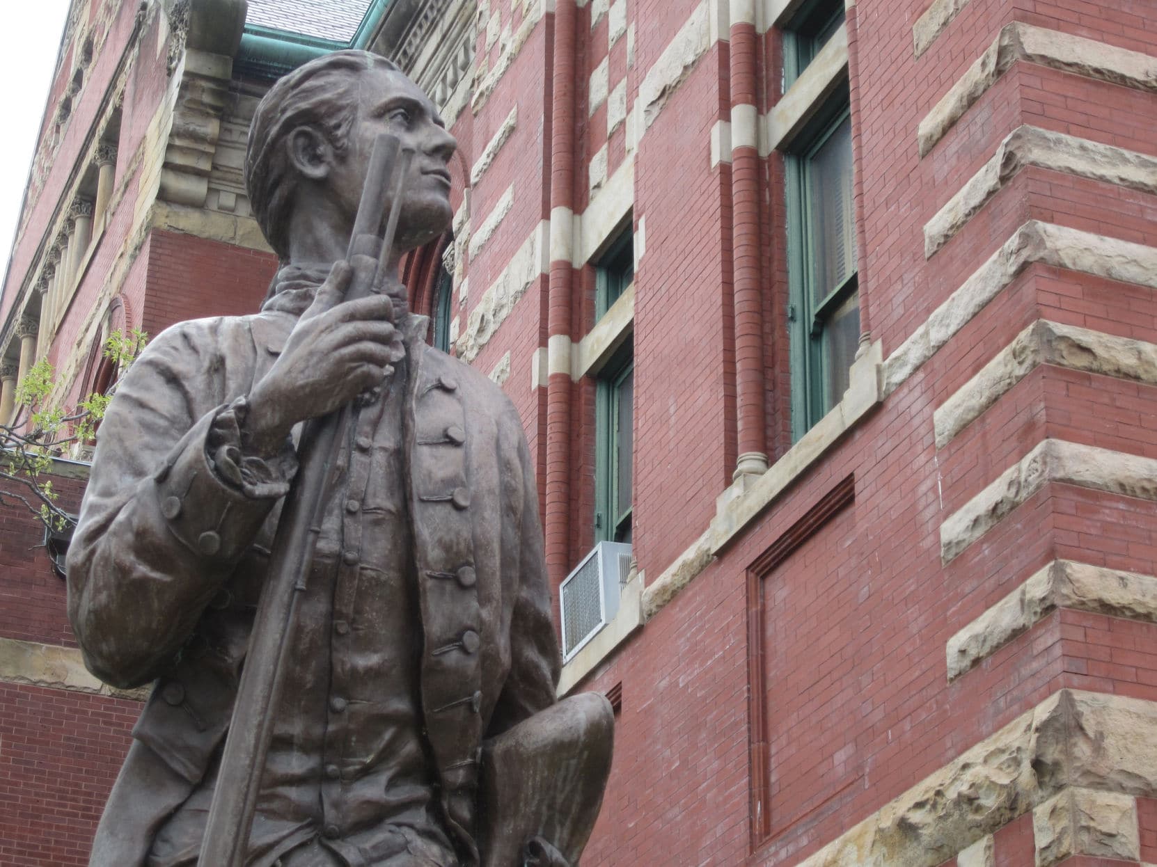 History buffs trace the steps of a young George Washington through the ...