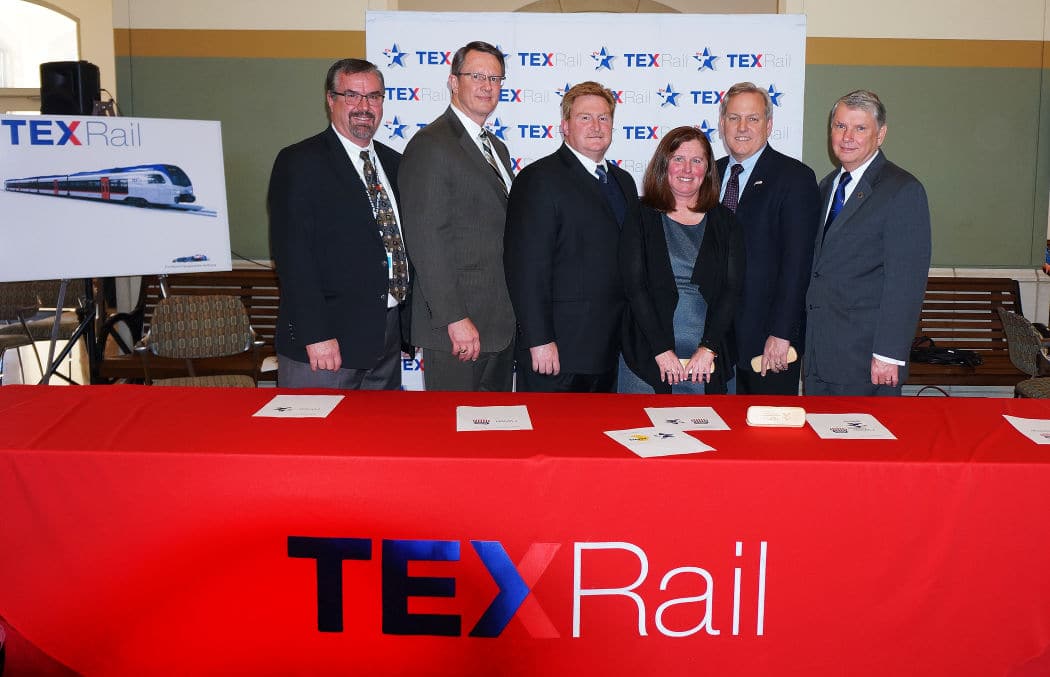 Rail agreement signing lauds TEX Rail milestone - Fort Worth Business Press