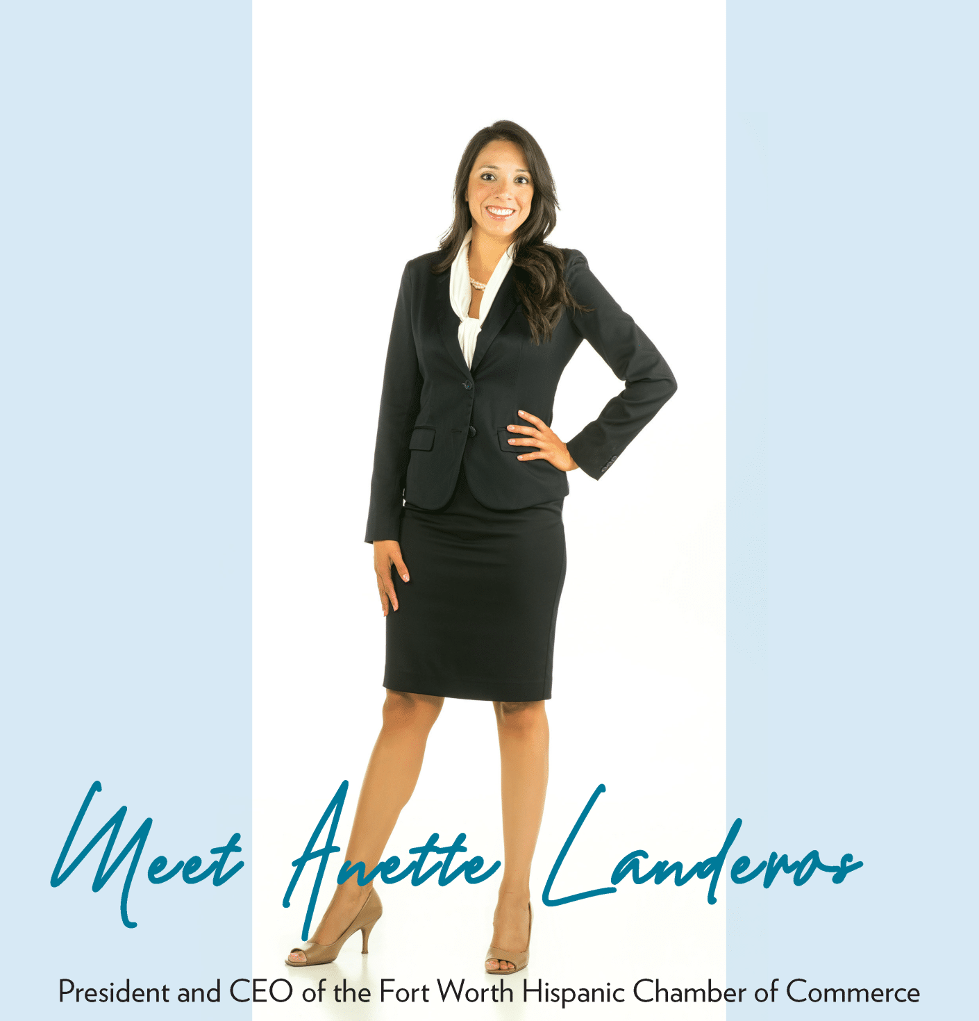 Meet Anette Landeros, president and CEO of the Fort Worth Hispanic ...